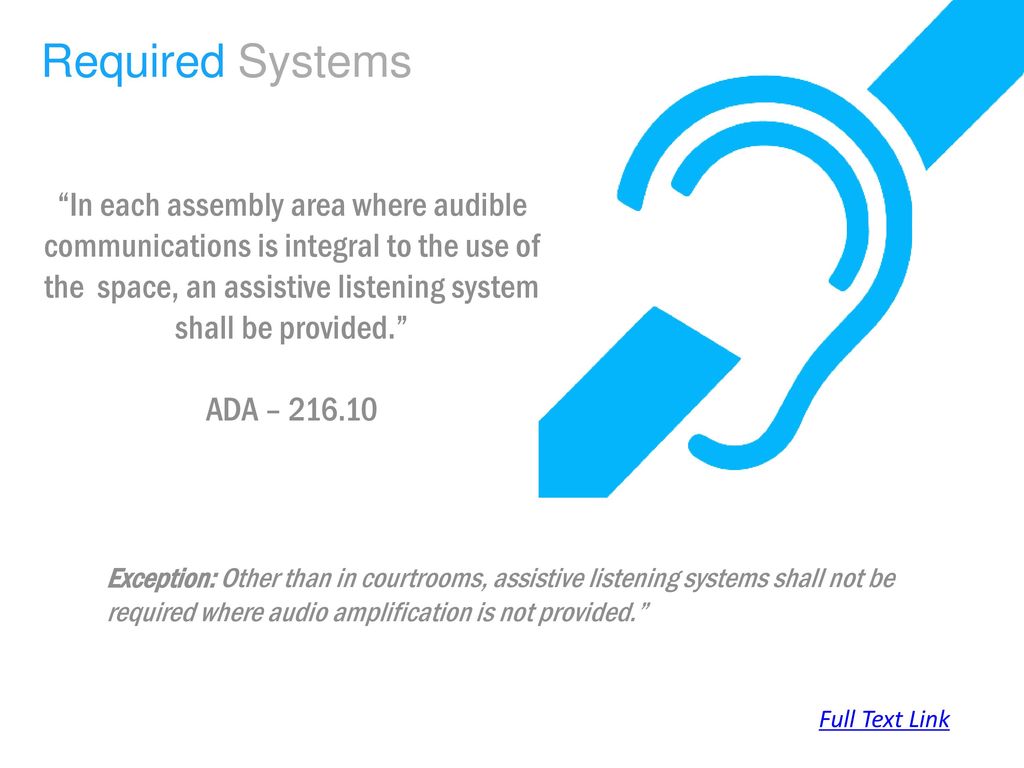 Assisted Listening Systems: Not all ADA Compliant Options are Created ...